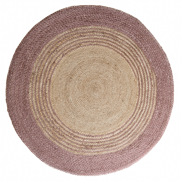 200Cm Aurelia Pink Circle Rug – Simply Wholesale