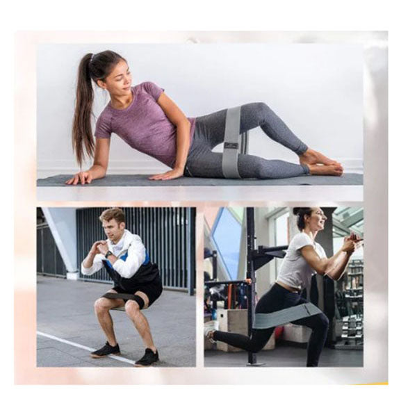 3X Resistance Exercise Hip Bands Set Stretch Glute Booty Workout ...
