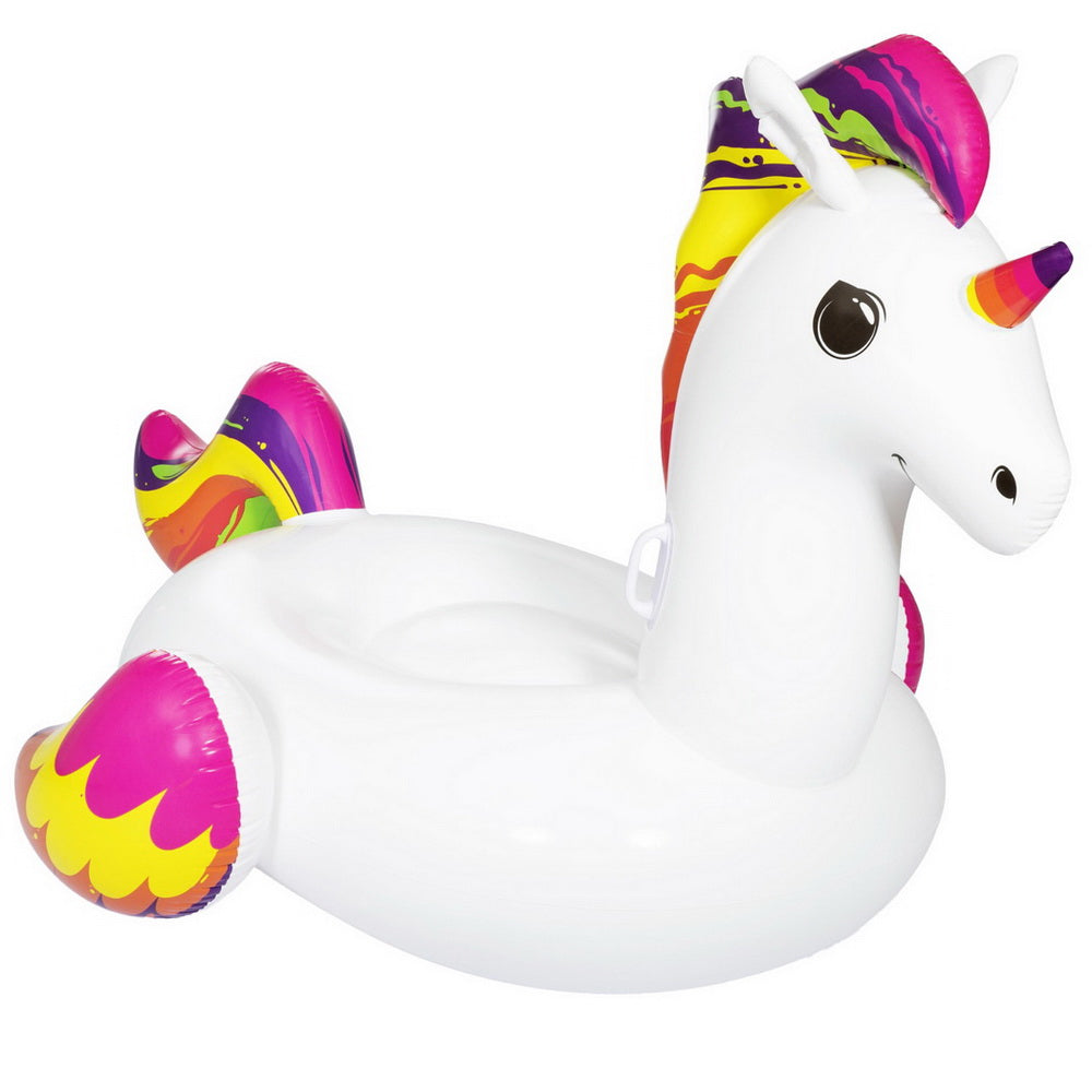 Unicorn Float Rider Inflatable Ride On Floating Pool Lounger 224x156CM ...