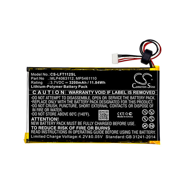 Cameron Sino Cs Lft112Sl 3200Mah Battery For Leapfrog Xdi Ultra ...