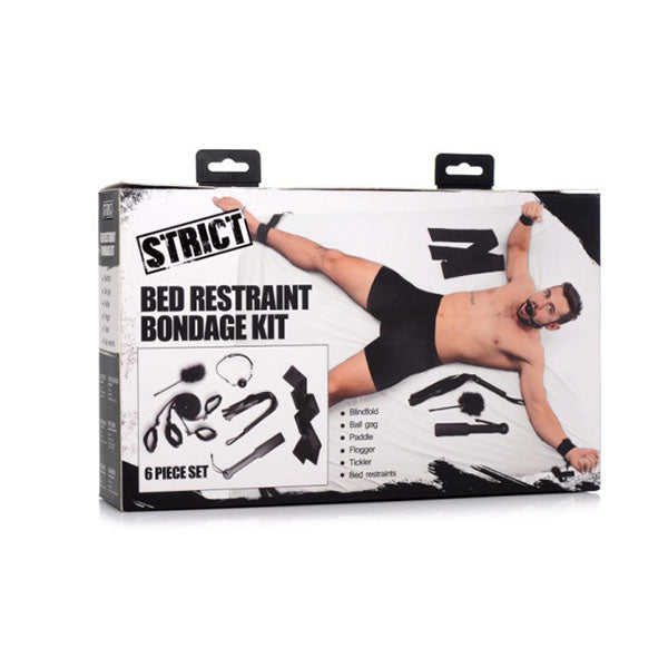 Bed Restraint Bondage Kit Black – Simply Wholesale