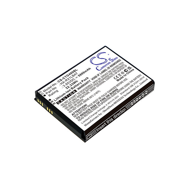 Cameron Sino Cs Ctg400Bl 5800Mah Battery For Casio Barcode Scanner ...