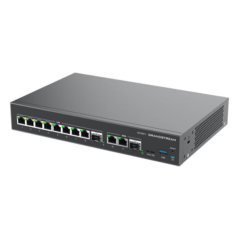 Grandstream GCC6011 All-In-One 10 Port Gigabit Router with Enterprise ...