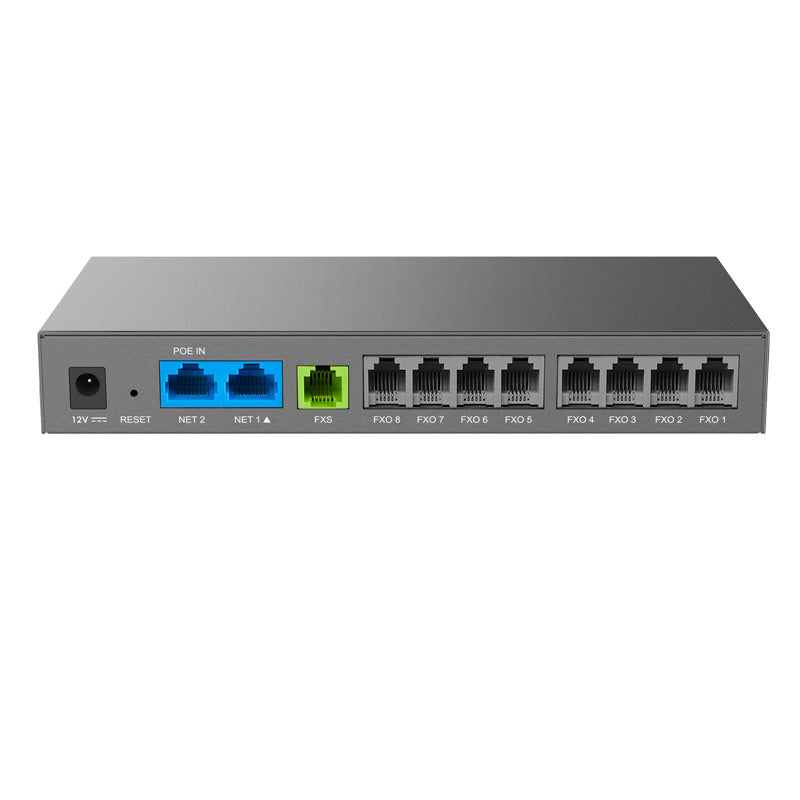 Grandstream HT881 8 FXO, 1FXS, 2 Gigabit Ethernet, PoE, Nat Router ...