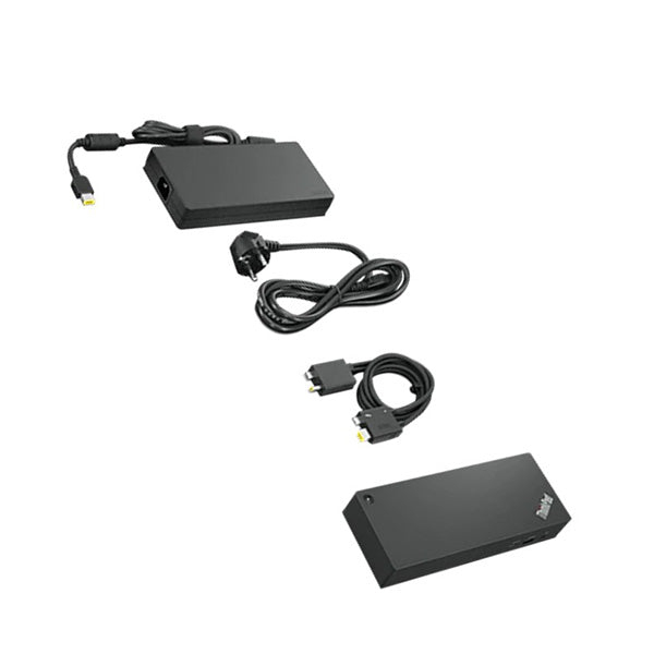 Lenovo Thinkpad Thunderbolt 4 Workstation Docking 230W Power Supports ...