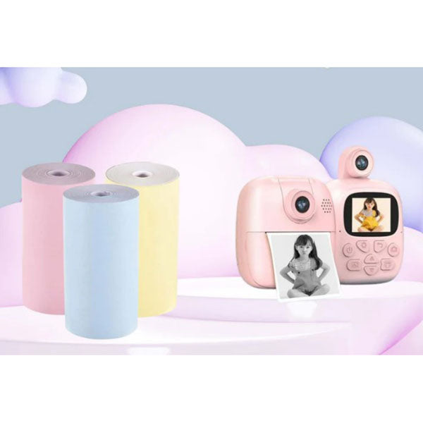 Social Hike Thermal Paper Camera Rolls Colour Instant Print Printer Re ...