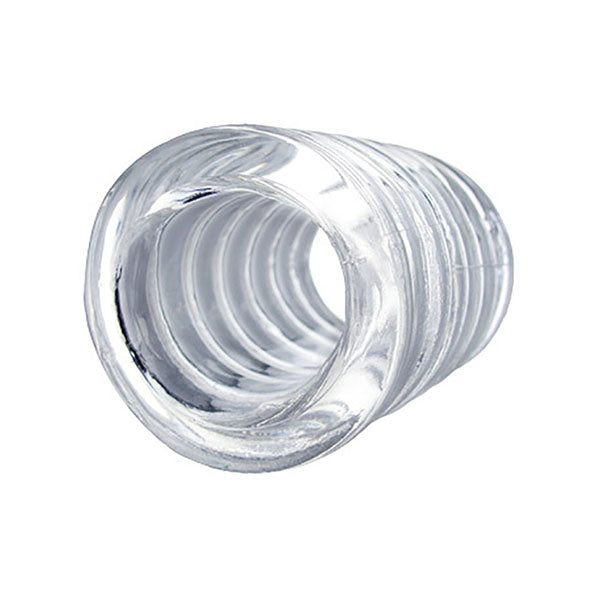 Trinity Spiral Ball Stretcher Clear Ball Stretcher Ring – Simply Wholesale