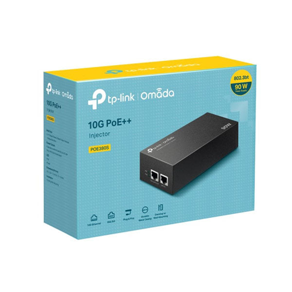 TP Link Poe380S Omada 10G Poe Injector Port 1× 10Gbps Poe Port – Simply ...