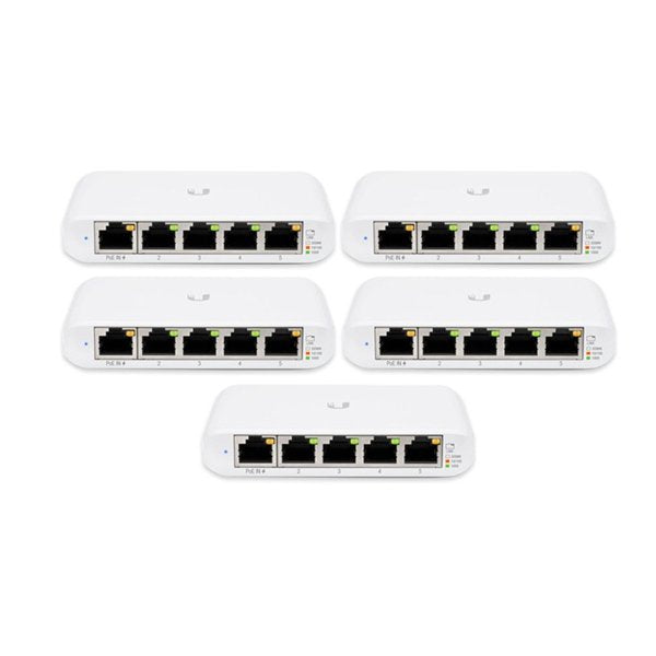 Ubiquiti 5 Pack Unifi Compact 5 Port Gigabit Switch – Simply Wholesale