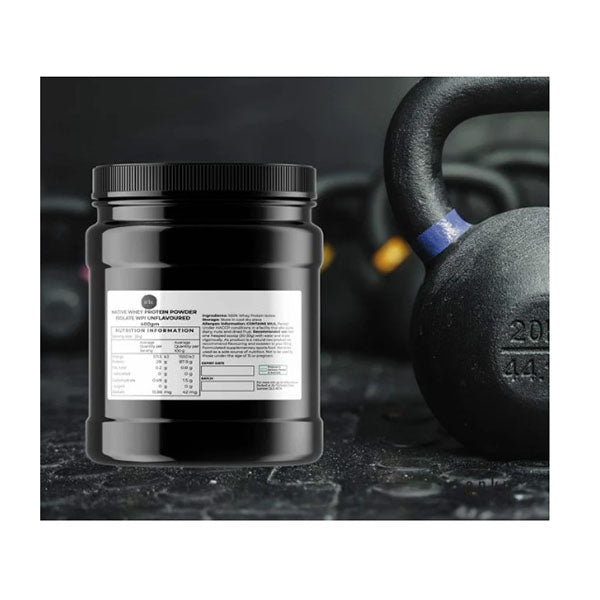 Whey Protein Isolate Powder Native Unflavoured Shake Wpi Supplement Ja ...