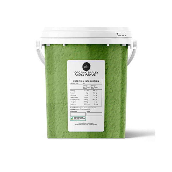 Organic Barley Grass Powder Buckets Hordeum Vulgare Leaf Supplement ...