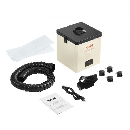 Solder Fume Extractor, 100W Soldering Smoke Extractor with 3-Stage Fil ...