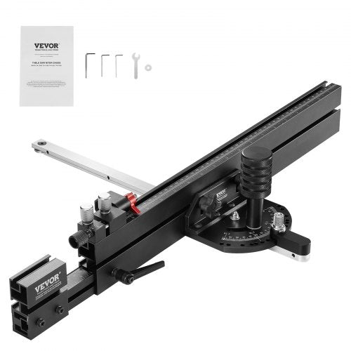 Precision Miter Gauge, Standard Slot 3/4'' x 3/8'', Aluminum Alloy Tab ...