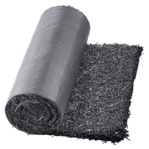 2 Rolls Rubber Mulch Roll for Landscaping 96 x 22in Rubber Mulch Mat ...