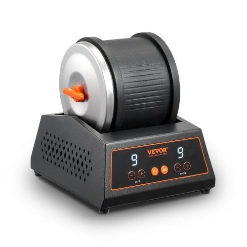 Rock Tumbler Machine 4 lbs Rock Polishing Kit 9 Speed 9-Day Timer Stee ...
