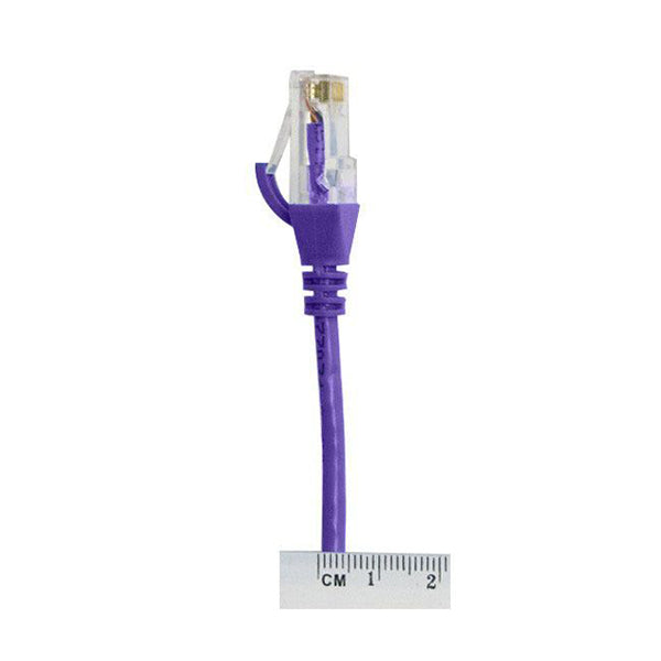 Pack Of 50 Cat 6 Ultra Thin Lszh Ethernet Network Cable Purple – Simply ...