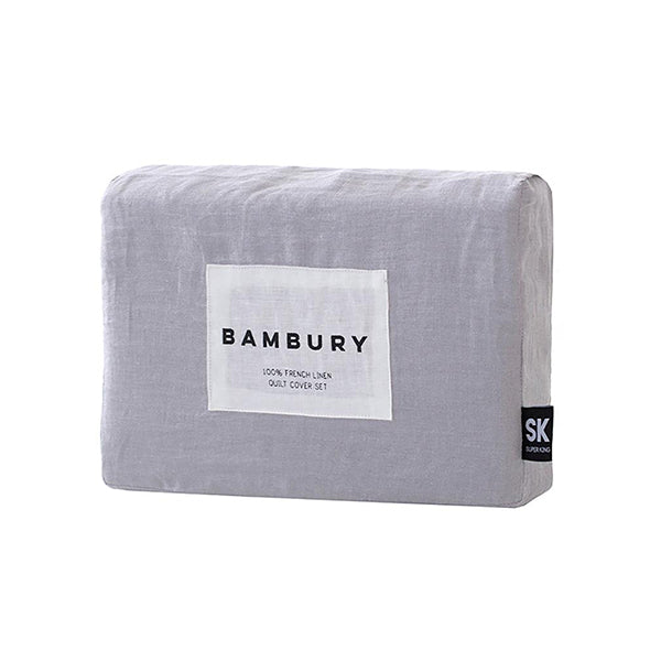 Bambury French Linen Quilt Cover Set Double – Simply Wholesale