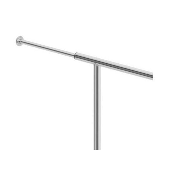 Clothes Coat Rack Stand Adjustable Portable Garment Hanging Rail Airer ...
