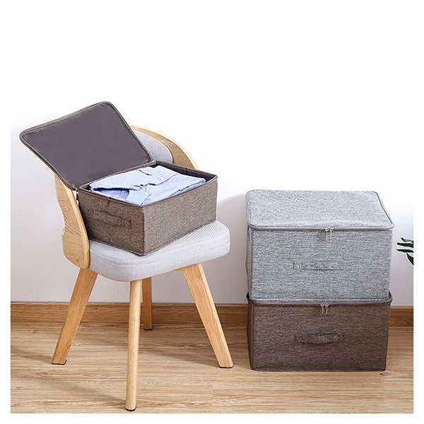 Coffee Small Double Zipper Storage Box – Simply Wholesale