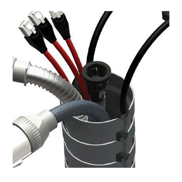 Elsafe Umbilical Cable Management Pathfinder Floor To Desk 780Mm ...