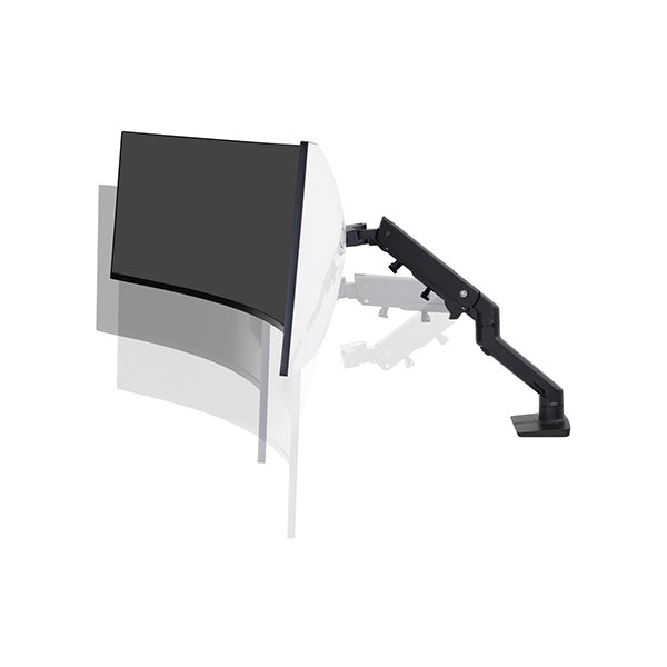 Ergotron Hx Desk Monitor Arm With Hd Pivot White – Simply Wholesale