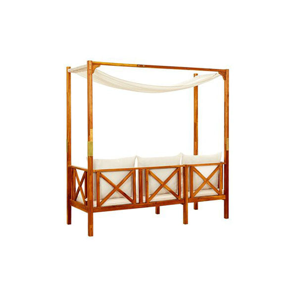 Garden Bench With Canopy Solid Acacia Wood – Simply Wholesale