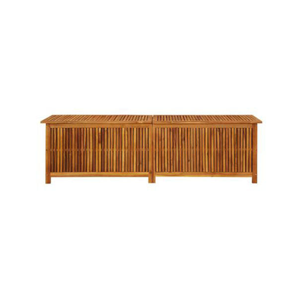 Garden Storage Box 200 X 50 X 58 Cm Solid Acacia Wood – Simply Wholesale