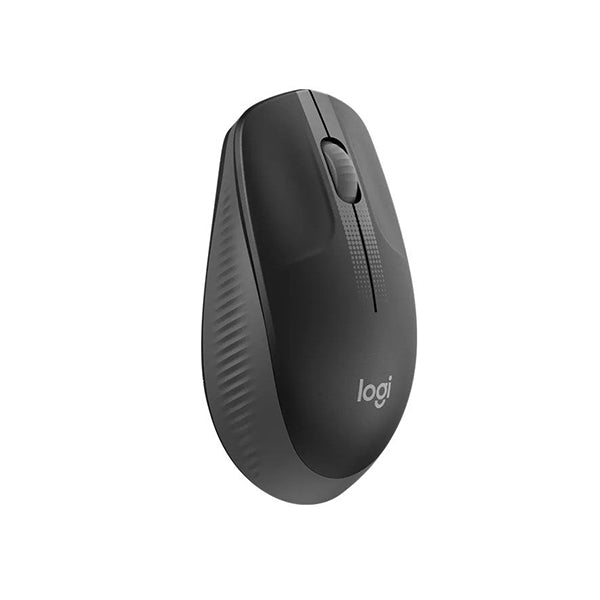 Logitech M190 Full Size Wireless Mouse Charcoal – Simply Wholesale
