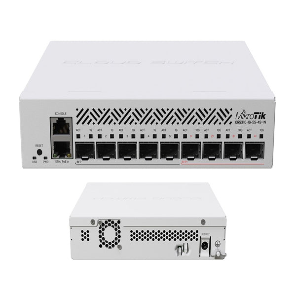 Mikrotik Crs310 Cloud Router Switch With Router Os L5 License – Simply ...