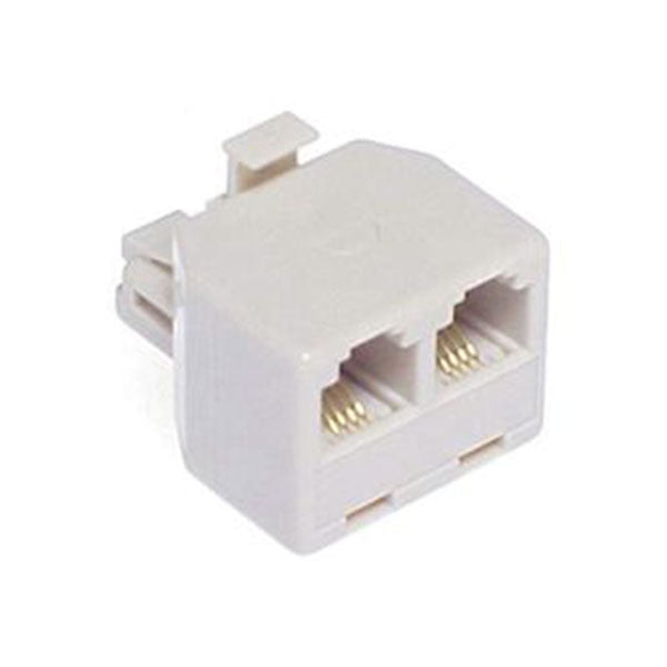 Modular Double Adaptor Straight Through – Simply Wholesale