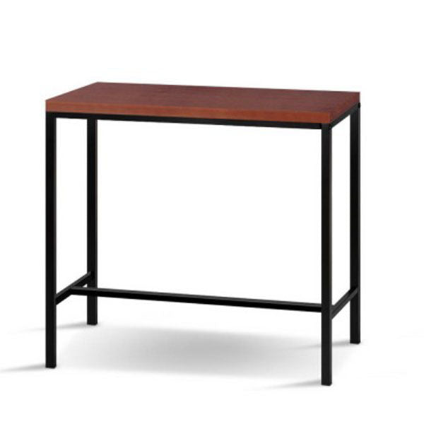 Pine Wood Metal Frame Bar Table – Simply Wholesale