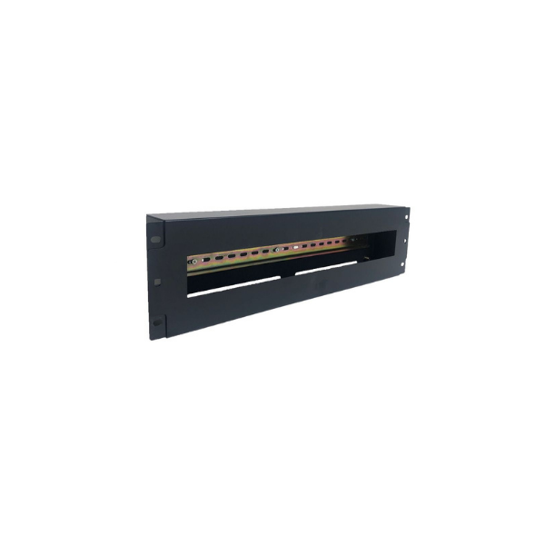 3Ru Rack Mount Din Rail Panel Bracket With Cover – Simply Wholesale
