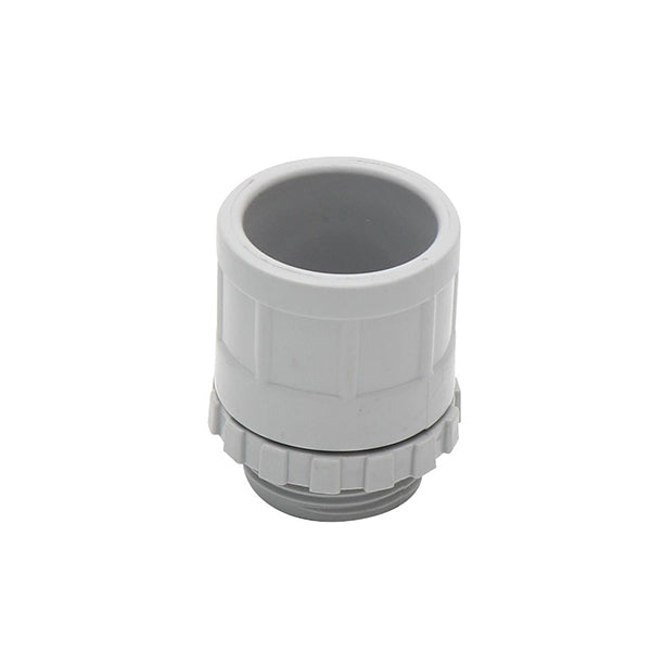 Plain To Screw Adaptor With Lock Ring Grey – Simply Wholesale