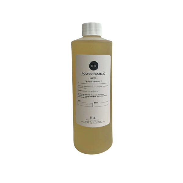 500Ml Polysorbate 20 Solubiliser Emulsifier Dispersant Surfactant ...