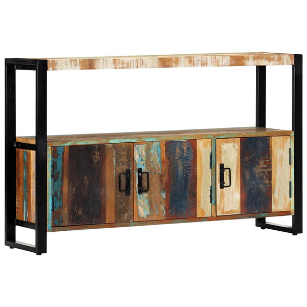 Solid Reclaimed Wood Sideboard 120x30x75cm – Simply Wholesale