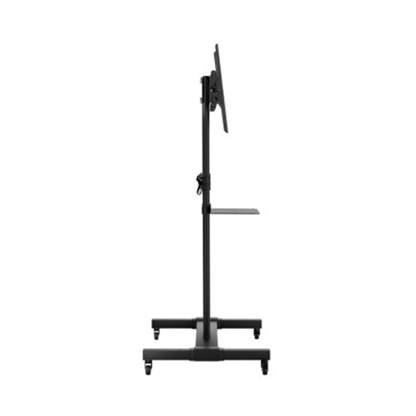 Steel Mobile Tv Stand Cart Height Adjust Up To 65 Inch Screens 40Kg ...