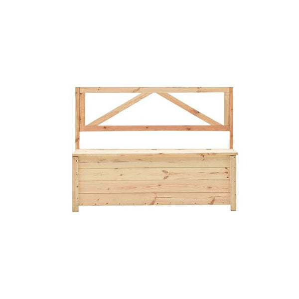 Storage Bench Solid Pine Wood 120 Cm – Simply Wholesale