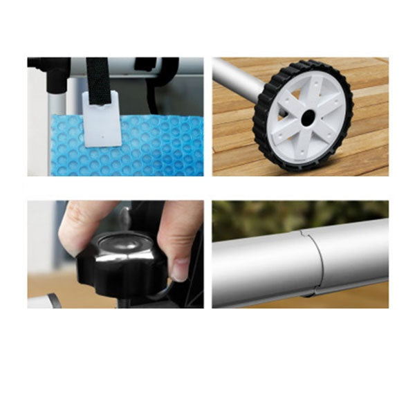 Swimming Pool Cover Roller Reel Adjustable Solar Thermal Blanket ...