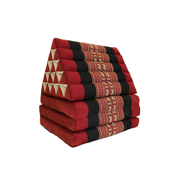 Thai Three Folds Jumbo Triangle Pillow With Arm And Leg Rest Block ...