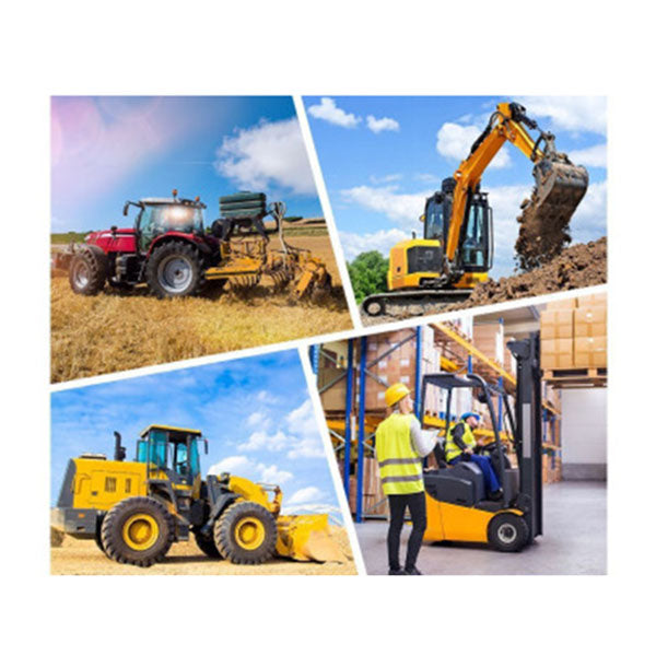 Tractor Seat With Armrest Forklift Excavator Bulldozer Truck Chair ...