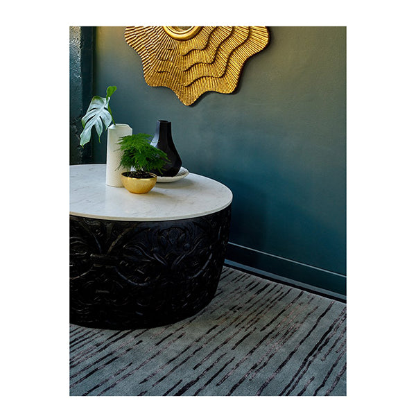 Slub Charcoal Contemporary Hand Tufted Rug – Simply Wholesale